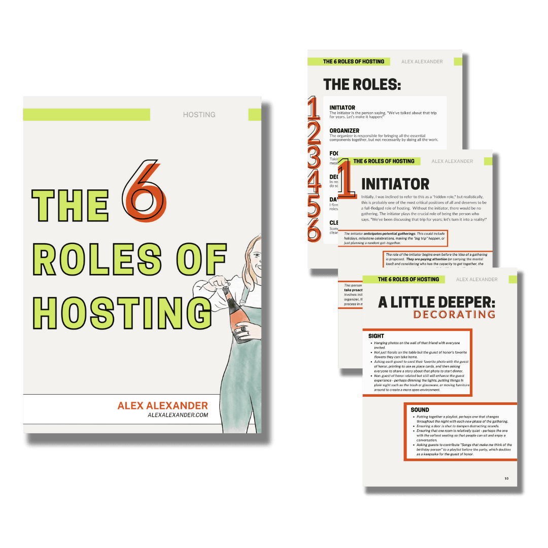 How to Host an Open House Party